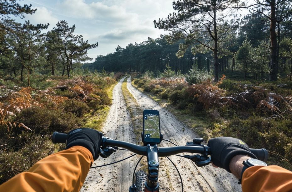 Fietsnavigatie app: GPX op fietscomputer - OutdoorNow